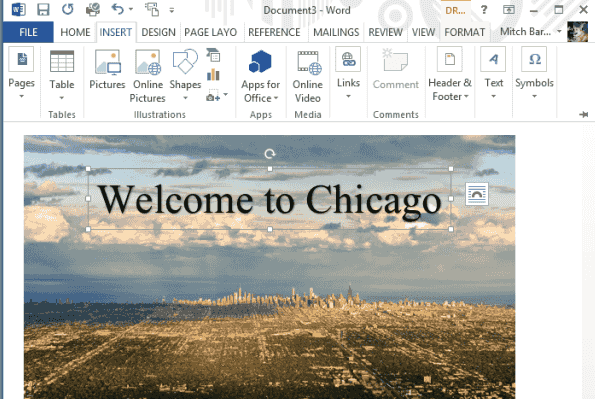 Cách tạo Background trong Word 2016 mang nhiều màu sắc và thu hút